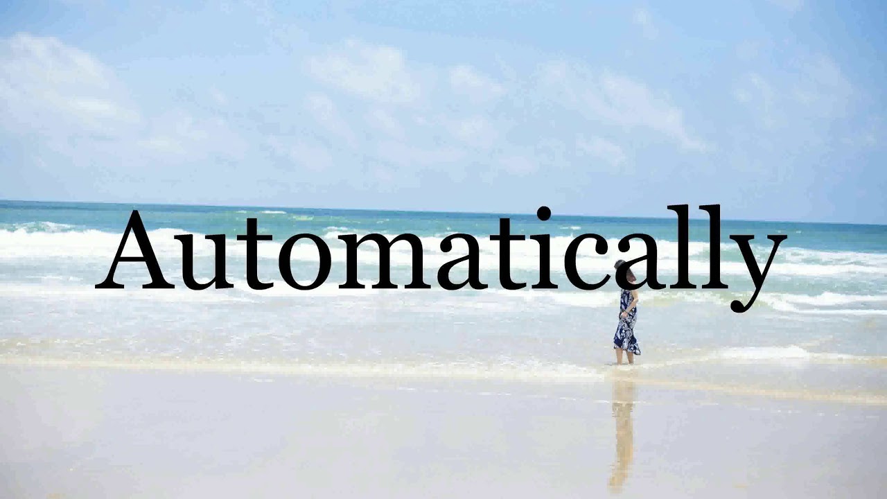 Automatically Meaning