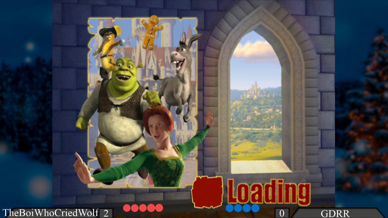 Shrekmas - TheBoiWhoCriedWolf (Fiona Ogre, Gingerbread Man) vs. GDRR ...