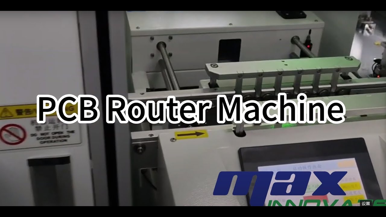 PCB Cutting machine, PCB milling machine, PCB router machine - YouTube