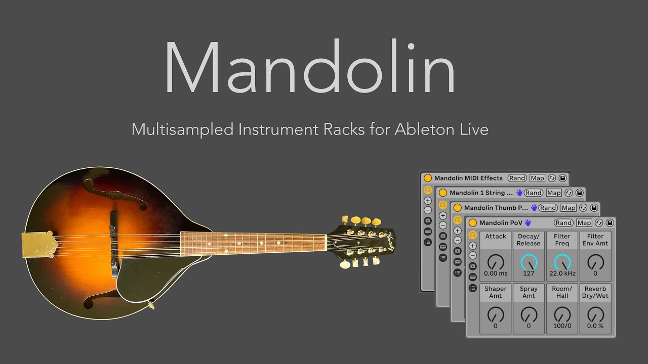 Mandolin (Multi-Sampled Ableton Live Pack) - YouTube