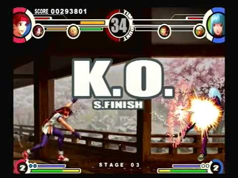 Kof XI PS2 gameplay - YouTube
