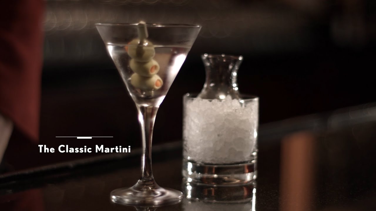 My Favorite Cocktail: The Classic Martini - YouTube