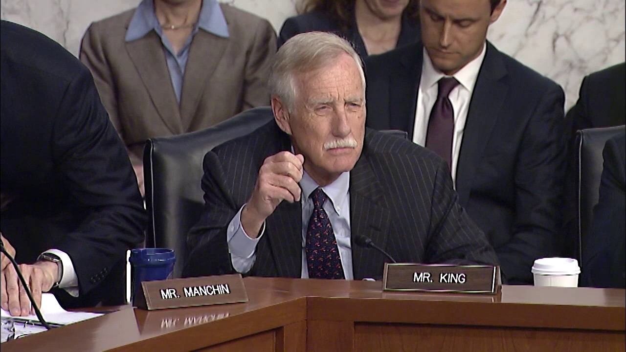 King Questions Former FBI Director James Comey on Russia's Interference ...