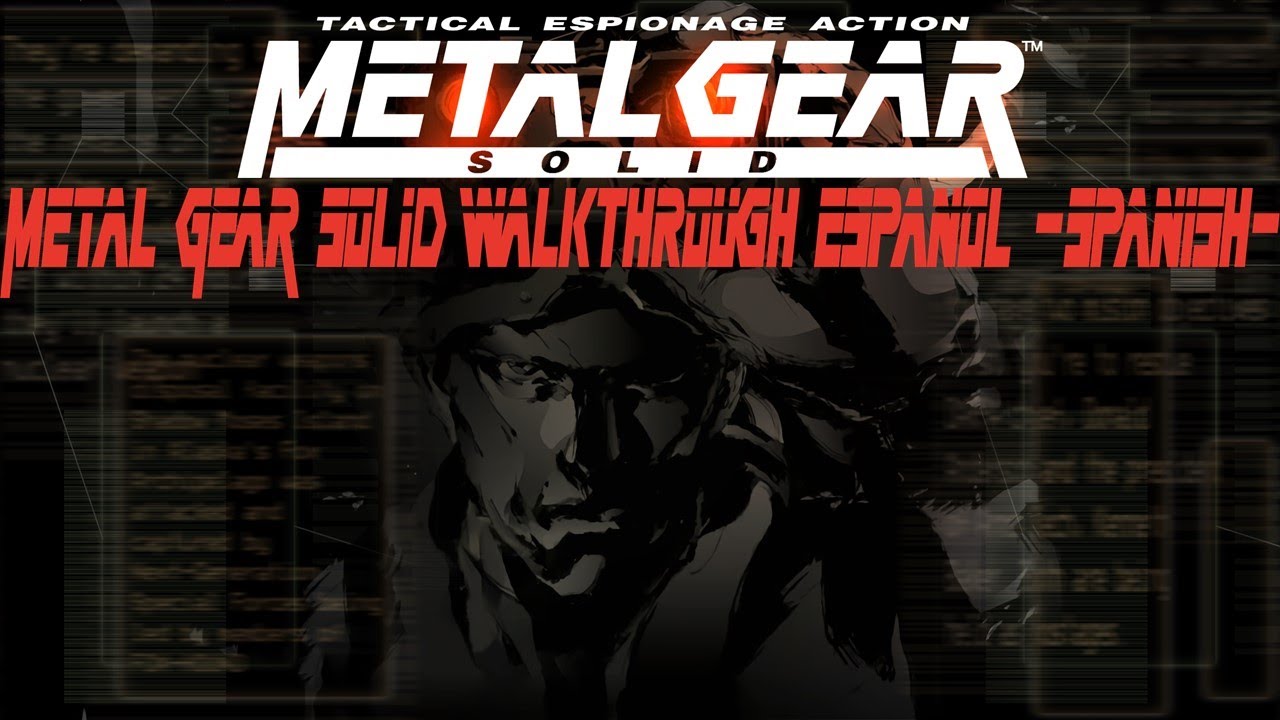 METAL GEAR SOLID (PS1) - YouTube