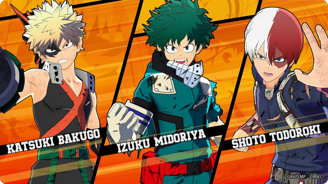 The New Big Three Showed Their True Power In My Hero Ultra Rumble ...