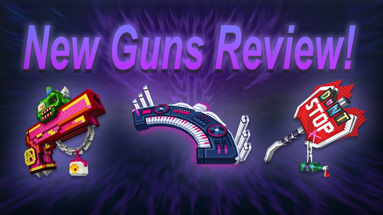 New Pixel Gun 3D Punk Themed Guns?! - PG3D's Got Talent Weapon Review - YouTube