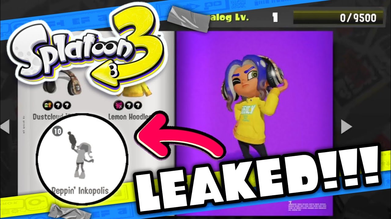 Splatoon 3 Fresh Season Catalog GOT LEAKED - YouTube