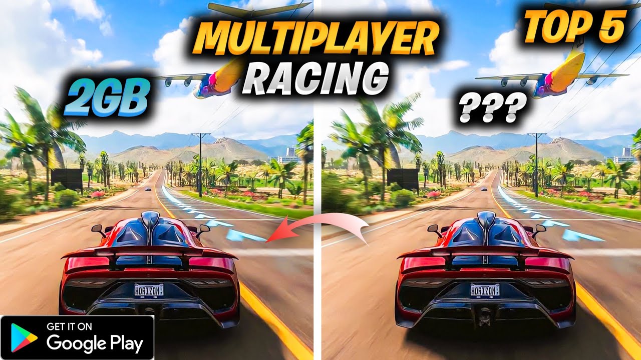 Top 5 Multiplayer Racing Game For Android 2023 | Play Racing Game With ...