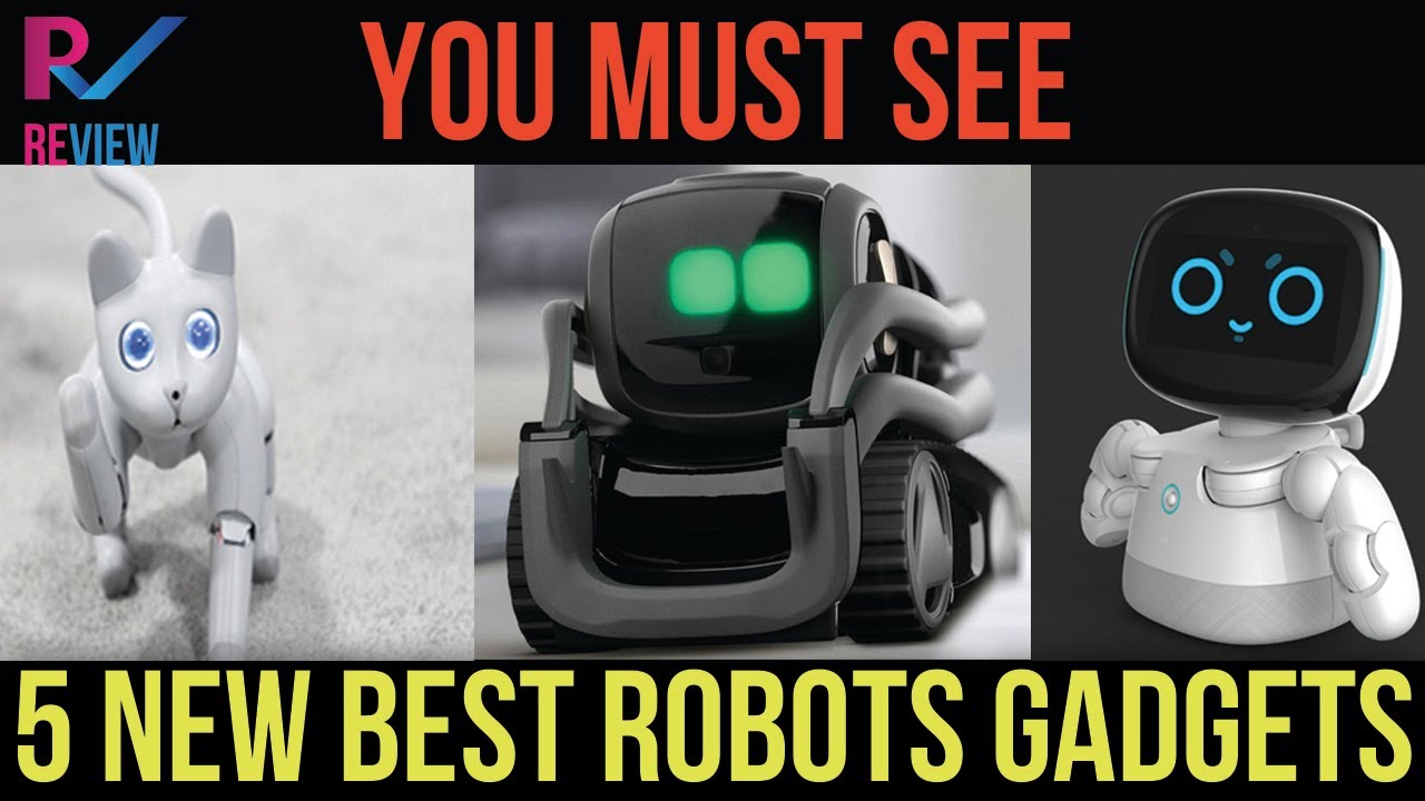 top 5 new smart robots gadgets you must see - YouTube