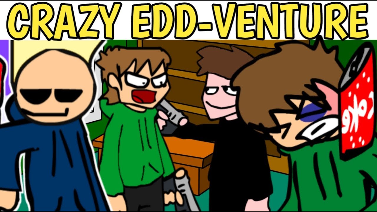 Friday Night Funkin'- CRAZIEST EDD-VENTURE IN EDDSWORLD || TORD, EDD ...