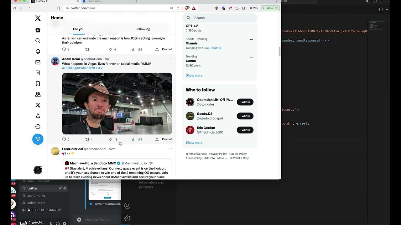 Create a Browser Extension to Send Tweets to Discord: Step-by-Step Tutorial - YouTube