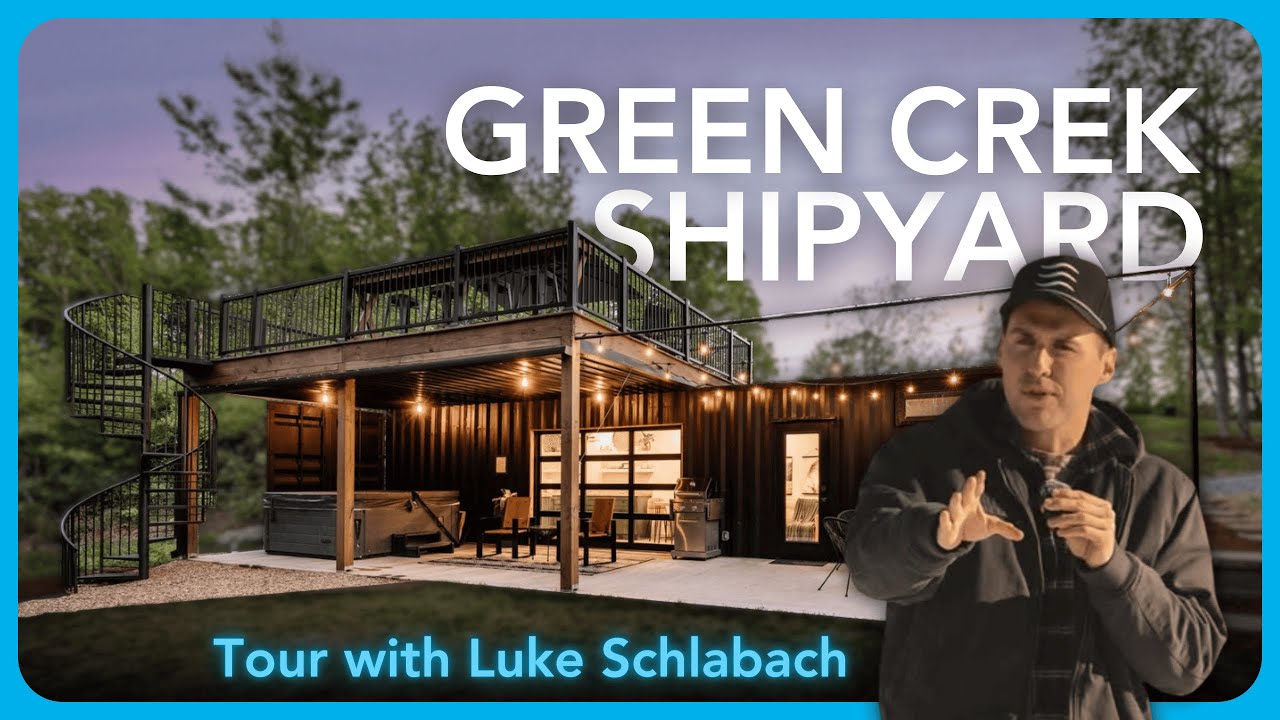 The Green Creek Shipyard Tour with Luke Schlabach! - YouTube