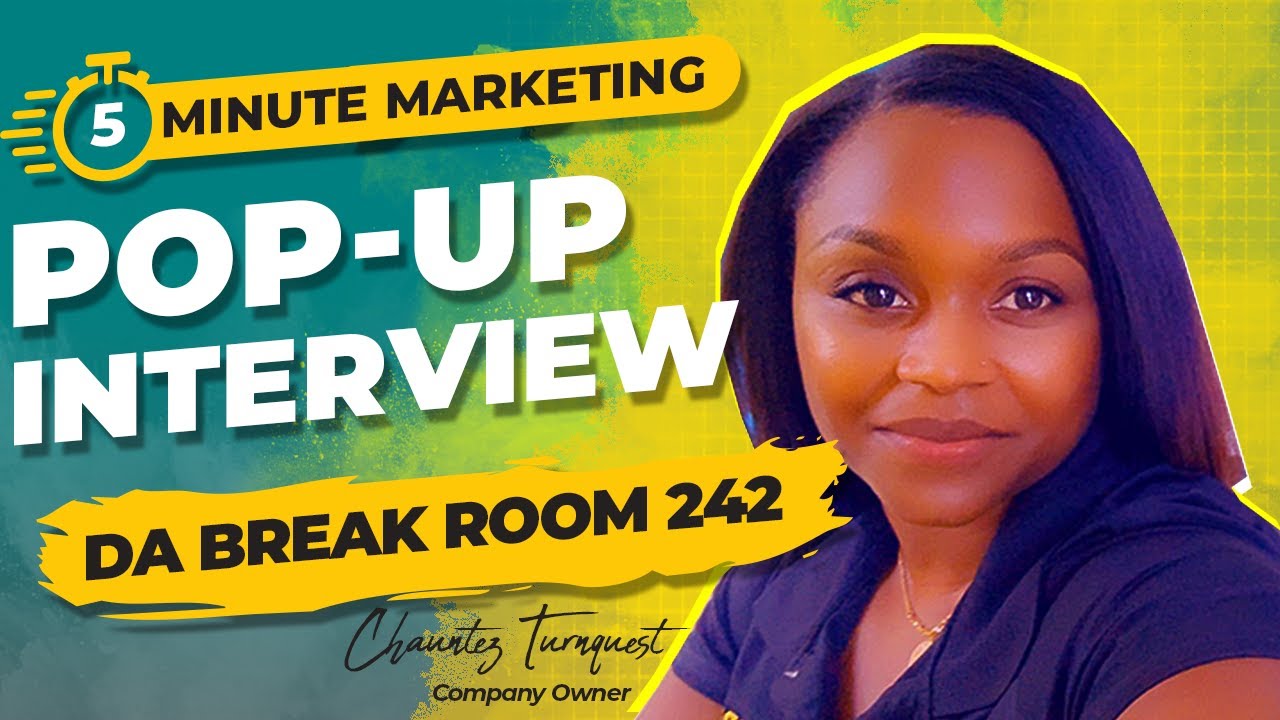 5 Minute Marketing | Pop-Up Interviews | Release Your Stress | Small ...