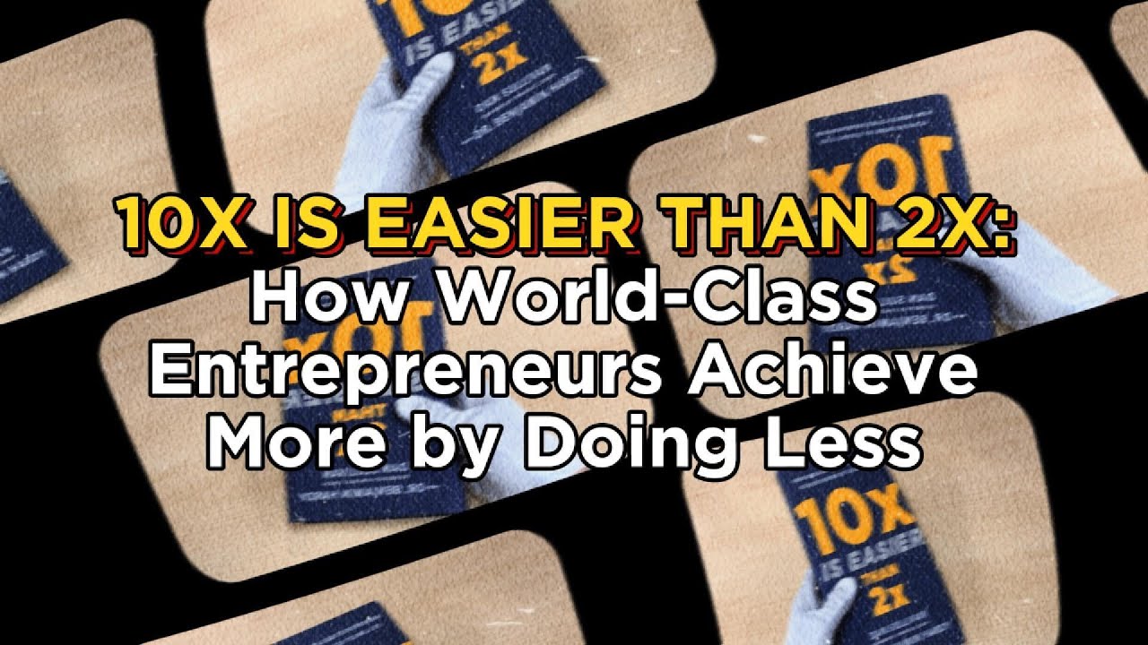 10x Is Easier Than 2x | Unboxing Book Review | Periplus.com - YouTube