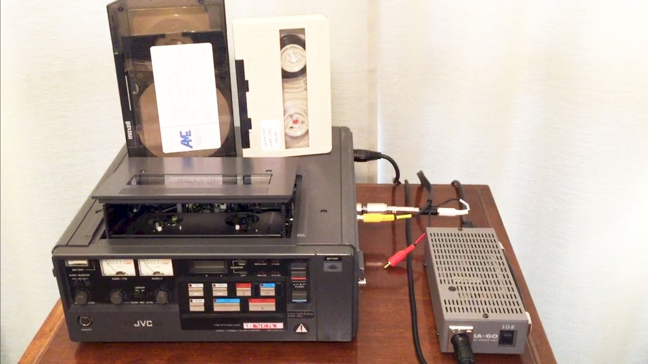 3/4 inch U-Matic Video Tape Format - History & JVC S Type - YouTube