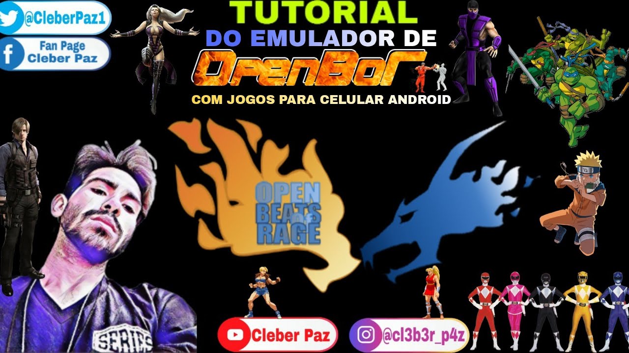 Tutorial do EMULADOR de OPENBOR com JOGOS para CELULAR ANDROID - YouTube