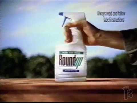 Roundup Weed Killer Commercial 1999 - YouTube