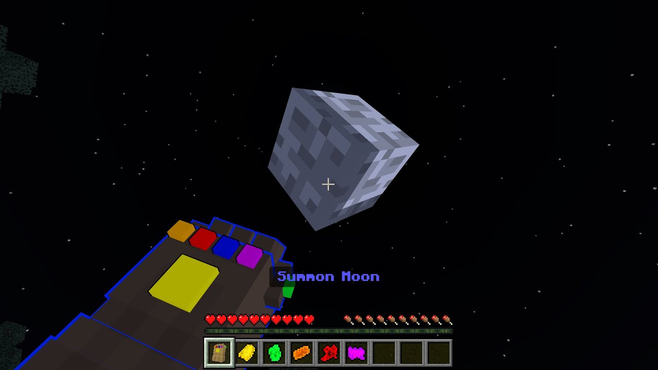 Infinity Gauntlet MOD in Minecraft PE - YouTube