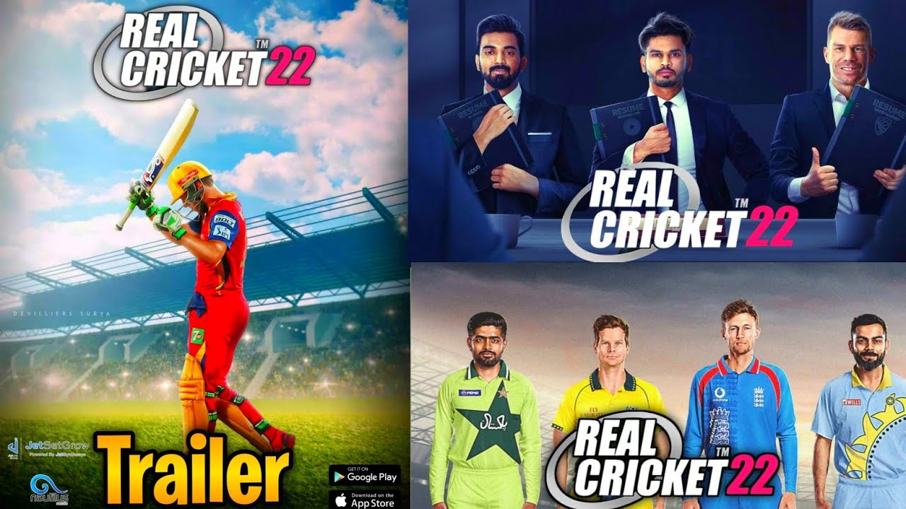 🔥Real Cricket 22™ Trailer | Career Mode , Real Face's , Wcc2 New Update ...