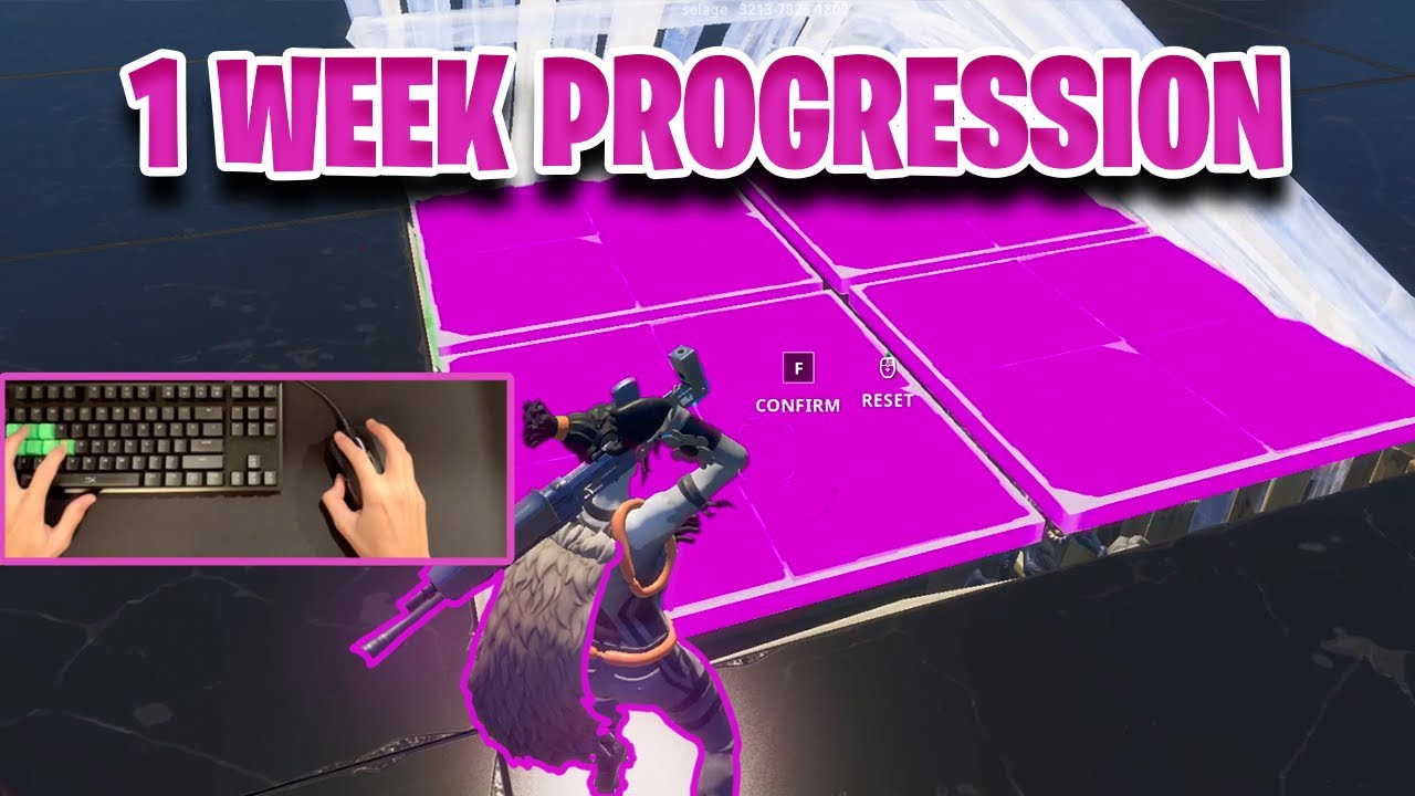 1 Week Keyboard and Mouse progression with HANDCAM and KOVAAKS Routine ...