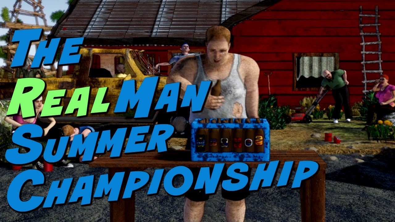 THE MOST RIDICULOUS GAME I'VE EVER PLAYED | Real Man Summer ...