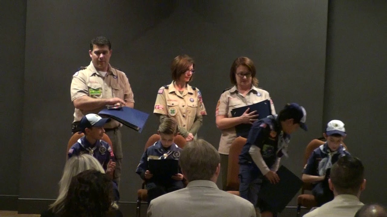 Cub Scout Pack 114 Luis W. Alvarez Supernova Awards 2017 - YouTube