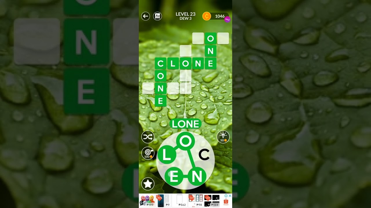 wordscape level 23 - YouTube