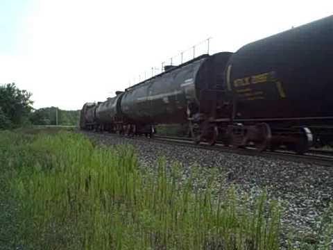 RS3L, ATSF Signal Bridges, Super Elevated Curve, Old Power, Sunset ...
