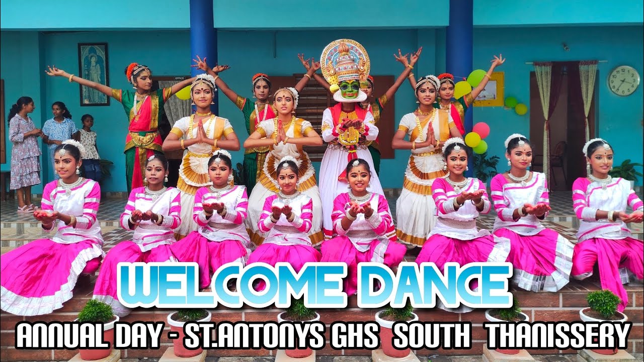 Welcome Dance - Annual day - YouTube