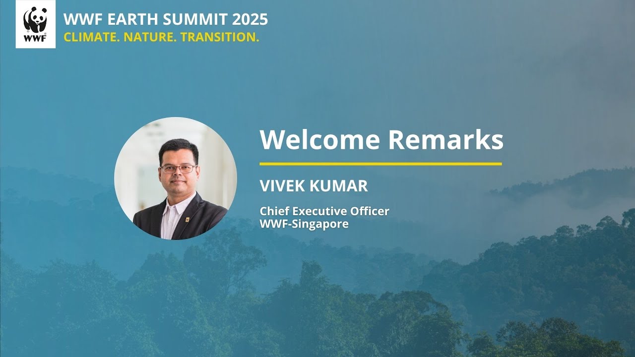 WWF Earth Summit 2025 - CEO Address: Vivek Kumar - YouTube