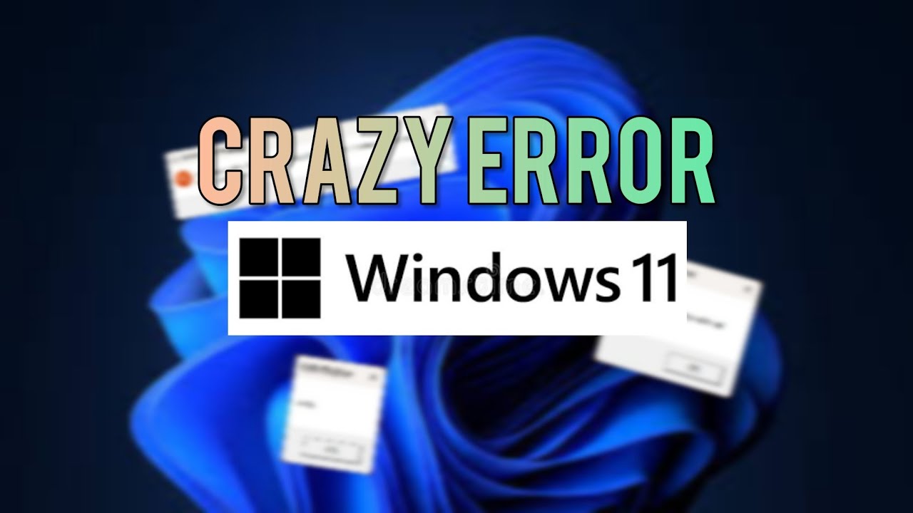 Crazy Error - YouTube