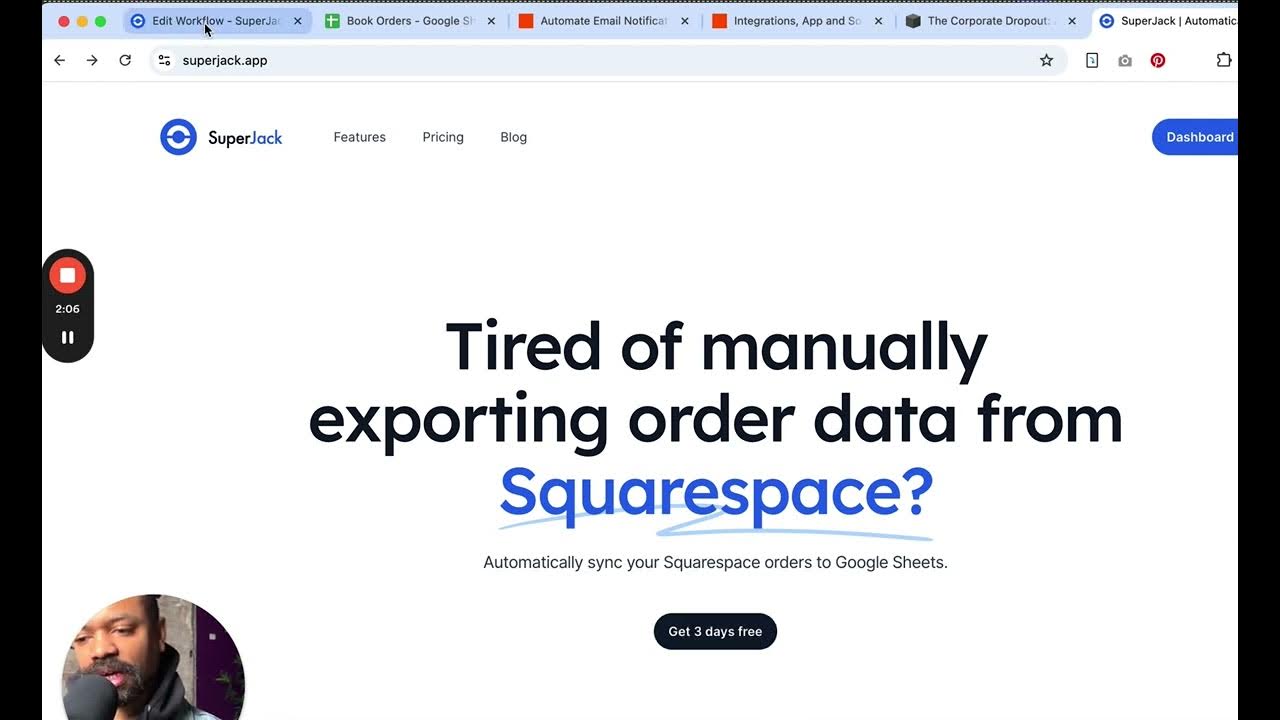 How to Sync Squarespace Orders with Zapier - YouTube
