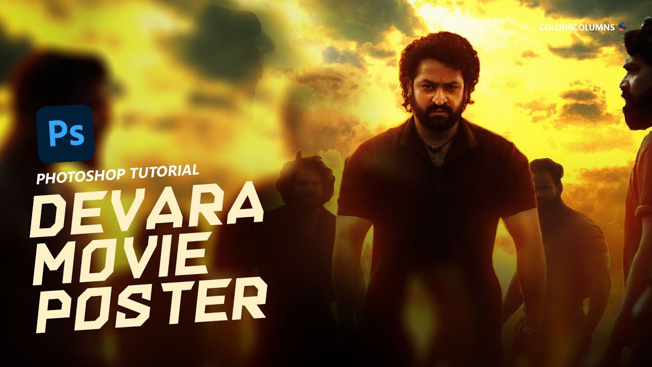 Devara Movie | Concept Poster Making | Photoshop - YouTube