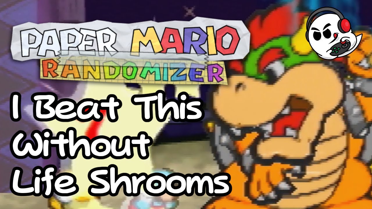 I Beat This Without Life Shrooms - Paper Mario Rando (Glitched Blitz ...