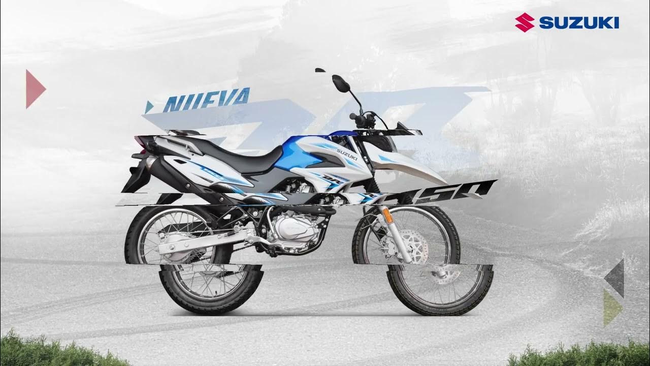 ¡Conquista nuevos terrenos con nuestro nuevo modelo SUZUKI DR150 doble propósito! - YouTube