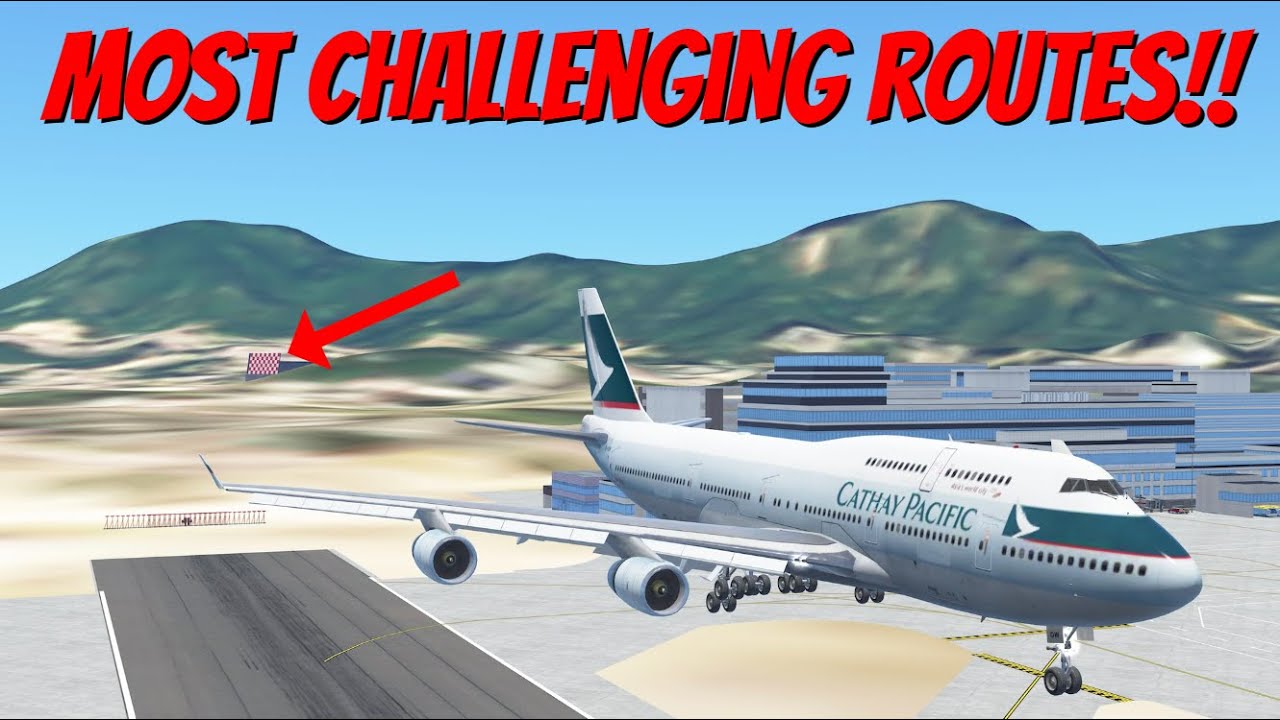 The MOST challenging routes in infinite flight!! - YouTube