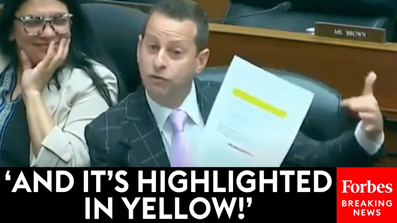 BRUTAL: Jared Moskowitz Roasts James Comer To His Face By Reading Aloud ...