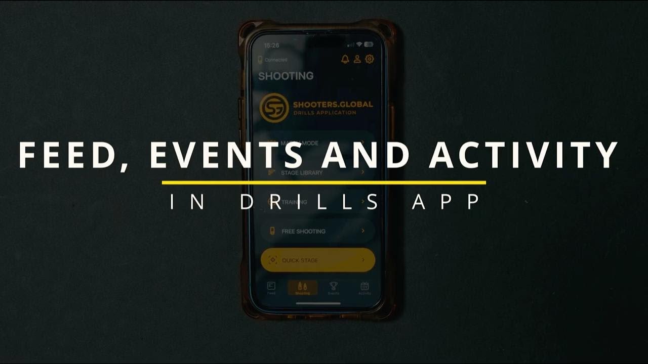 Drills app: Feed, Events and Activitiy - YouTube
