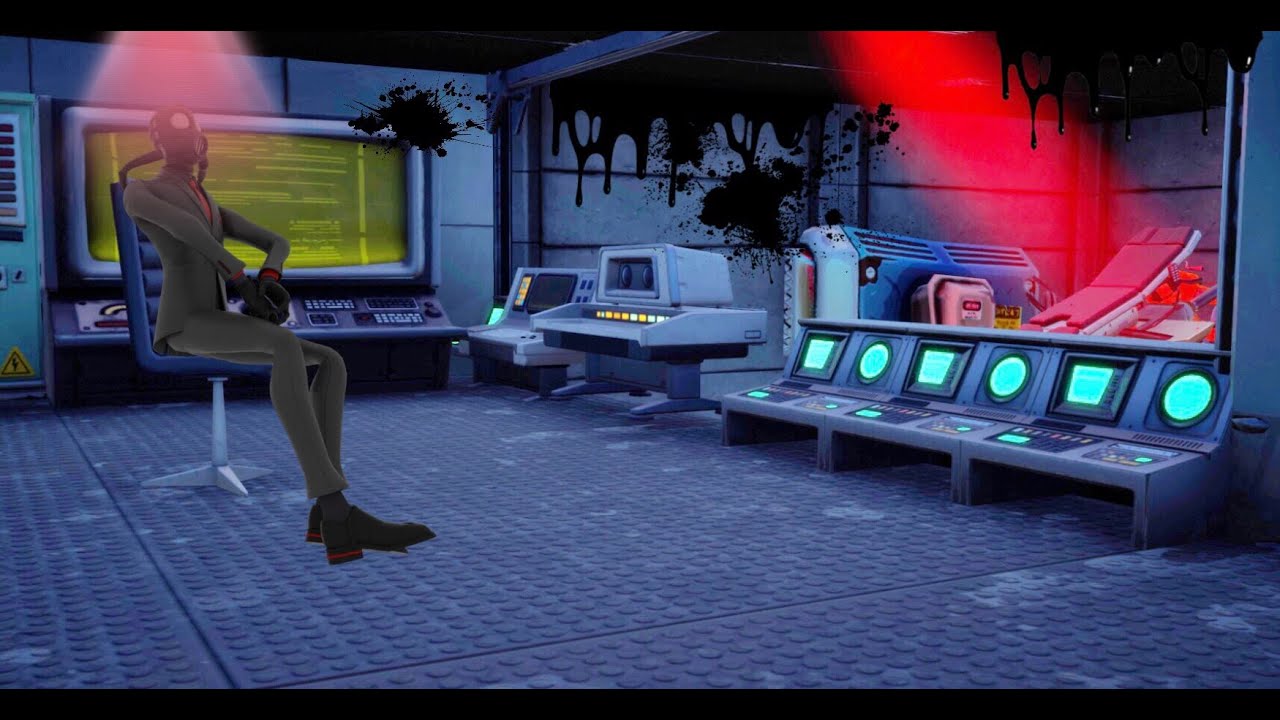 I made chaos agents bunker in fortnite creative! - YouTube