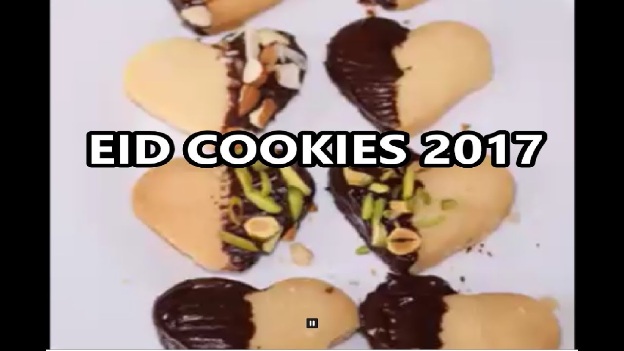 EASY EID COOKIES! 3 INGREDIENTS ONLY! - EID COOKIES 2017 - AFGHAN ...