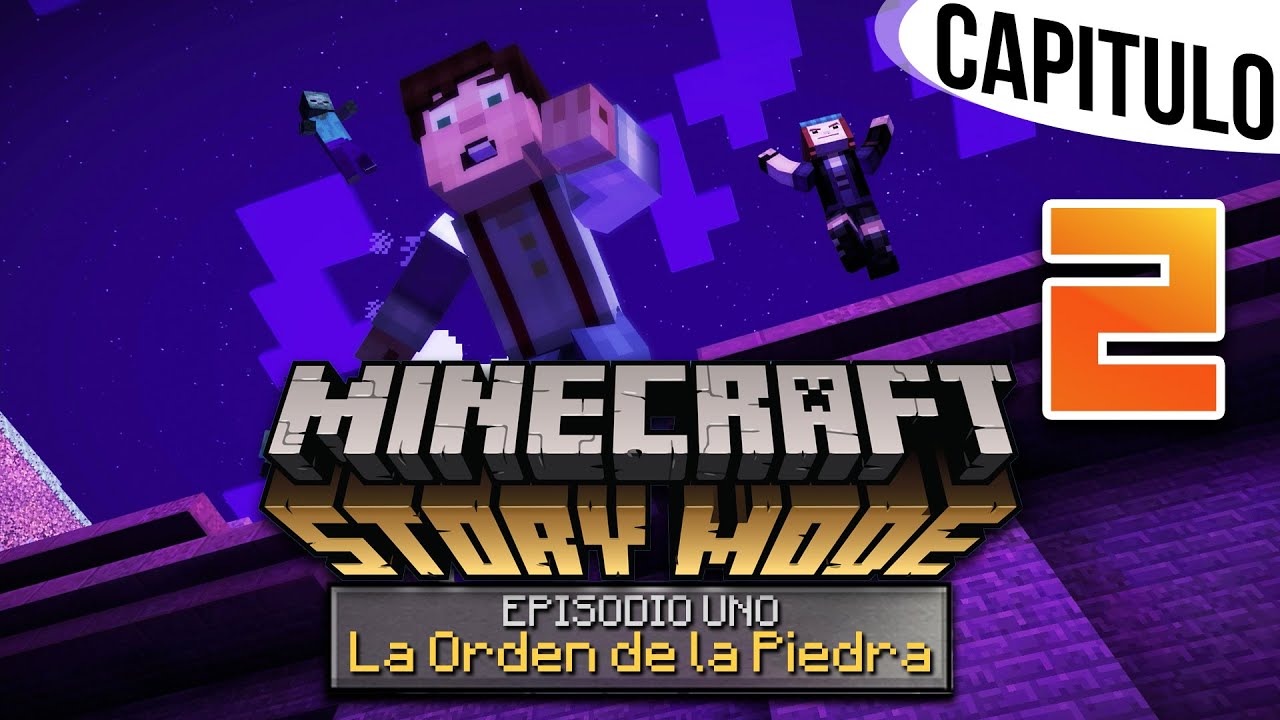 MINECRAFT: STORY MODE | Ep. 1 Cap. 2 "RODEADOS POR ZOMBIES Y CREEPERS ...