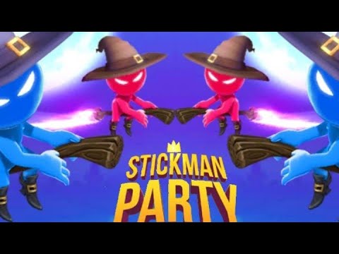 Stickman Party Mini Game || Halloween Party|| #stickman #hallowen2024 # ...