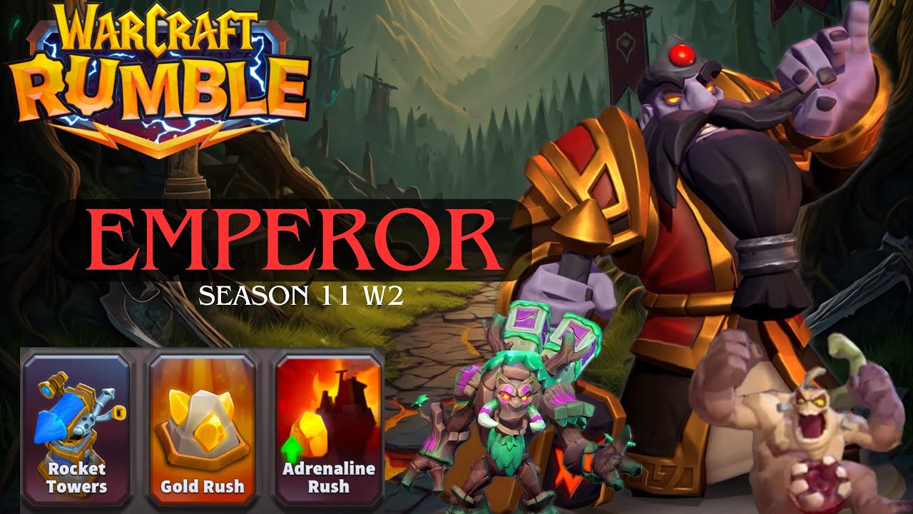 Warcraft Rumble PvP : Emperor Thaurissan 5200+ | S11W2 - YouTube