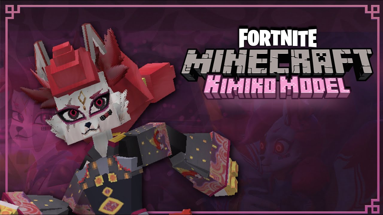 Kimiko Five Tails Fortnite Skin in Minecraft Download - YouTube