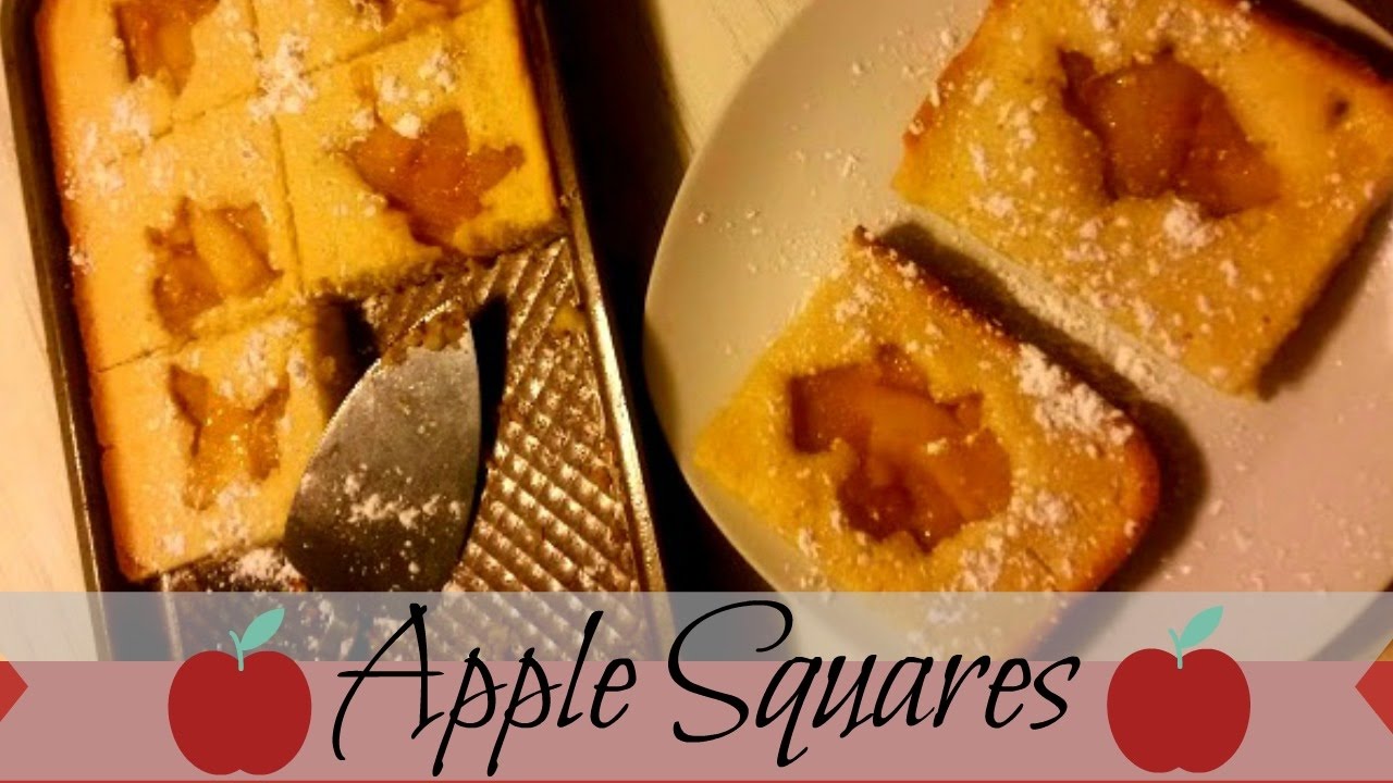 Apple Squares - YouTube