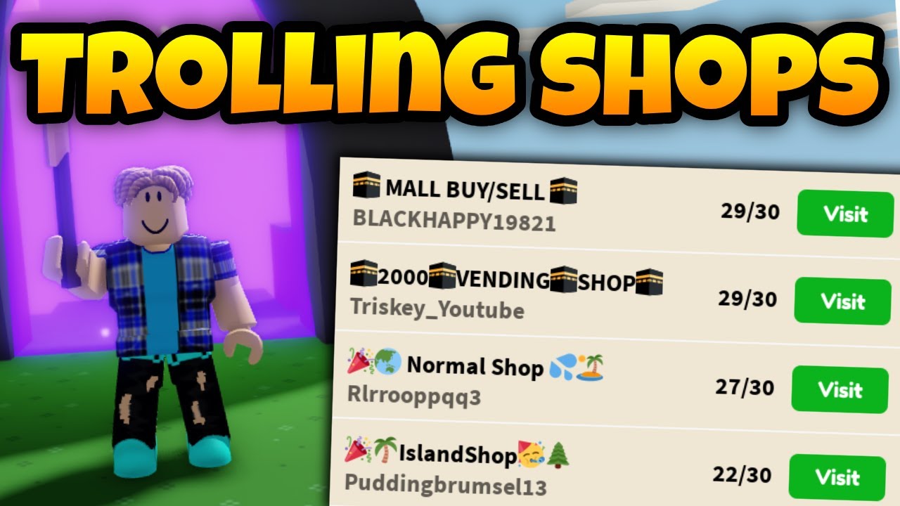 Trolling Shop Owners in Roblox Islands! (Got banned...) - YouTube