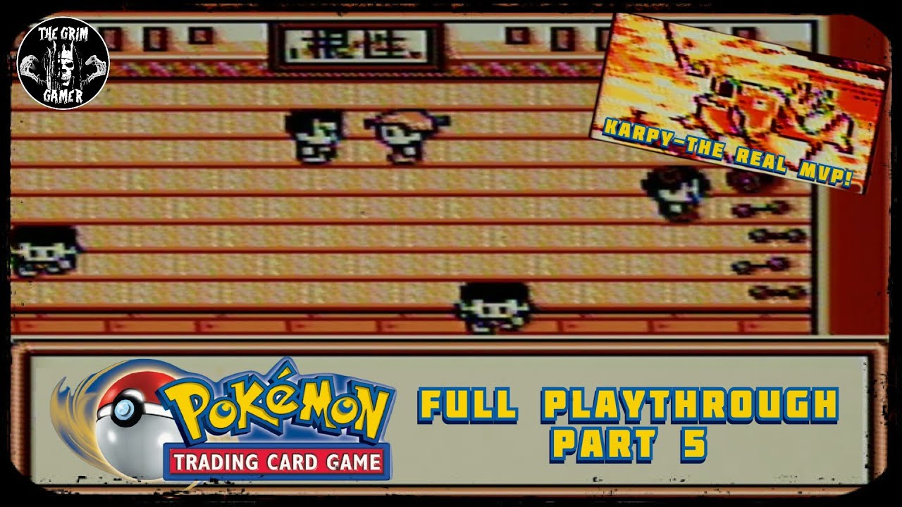 D Plays Pokémon: Trading Card Game on Super Gameboy, Part 5 - Live ...