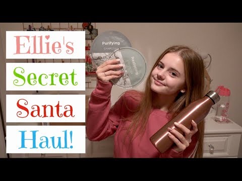 Ellie's Secret Santa Haul! - YouTube