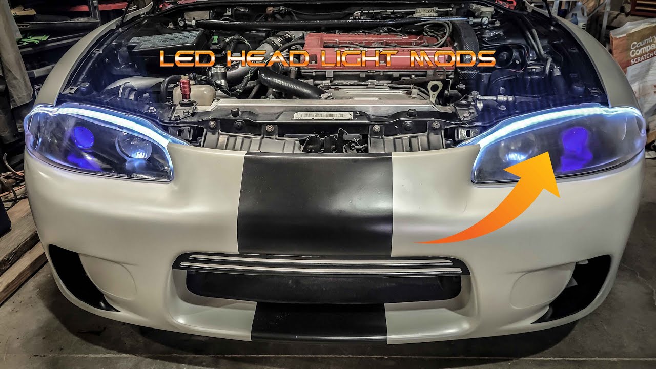 Headlight Modification (LED Upgrade) - YouTube