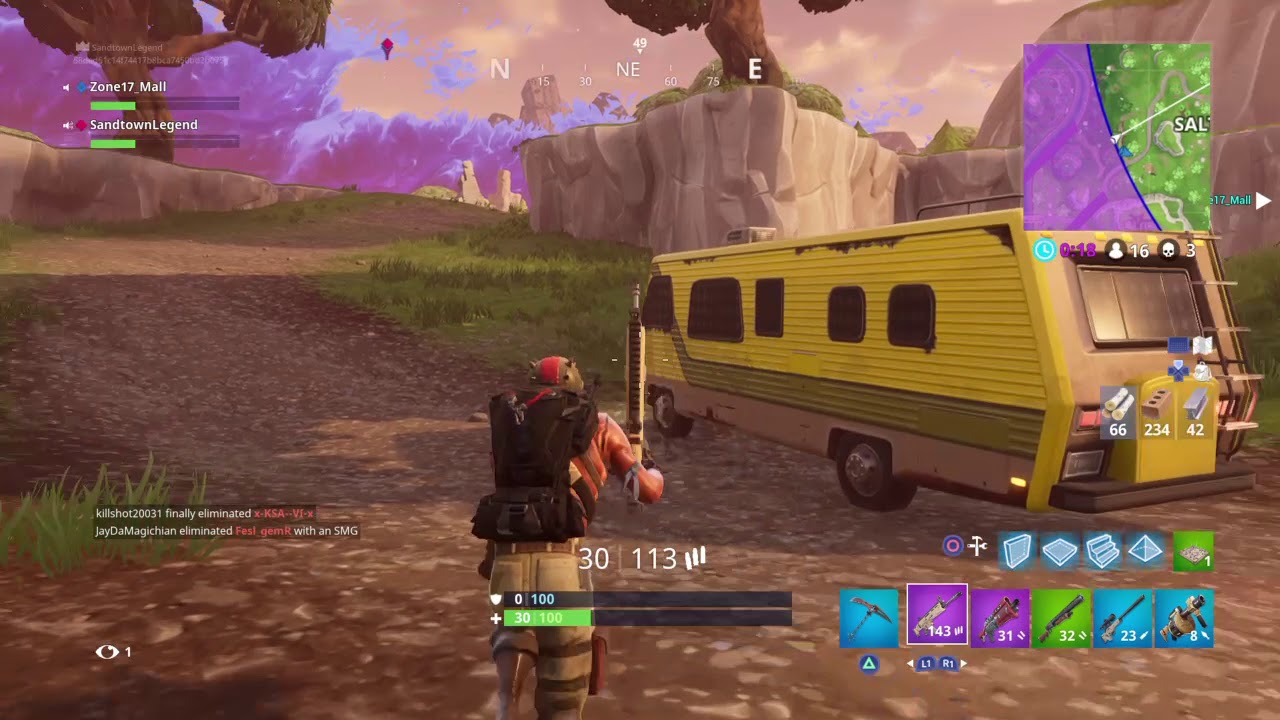 Collateral Damage 2x ( Fortnite Battle Royale ) - YouTube